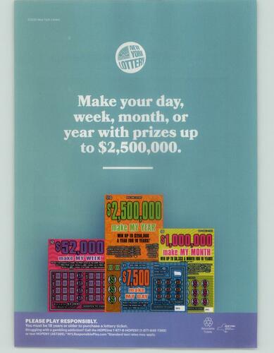 New York Lottery | Advertising Profile | See Their Ad Spend! | MediaRadar