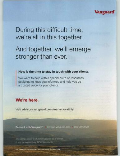 The Vanguard Group | Advertising Profile | See Their Ad Spend! | MediaRadar