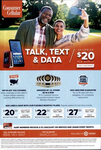 Consumer Cellular | Advertising Profile | See Their Ad Spend! | MediaRadar