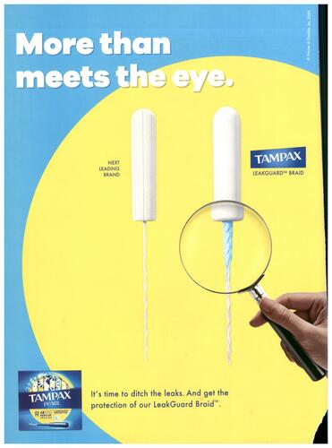 Tampax | Advertising Profile | See Their Ad Spend! | MediaRadar