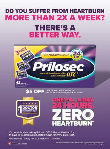 Prilosec OTC | Advertising Profile | See Their Ad Spend! | MediaRadar