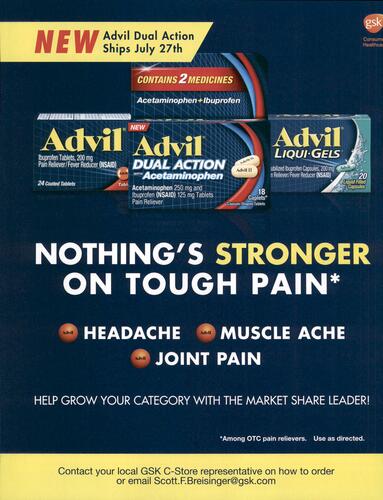 Advil | Advertising Profile | See Their Ad Spend! | MediaRadar