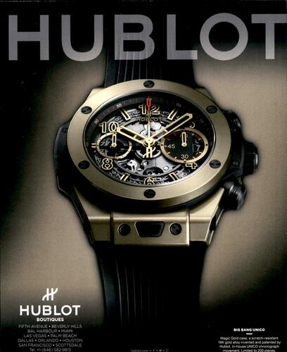 Hublot | Advertising Profile | See Their Ad Spend! | MediaRadar