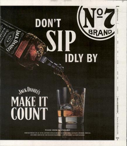 Jack Daniel's | Advertising Profile | See Their Ad Spend! | MediaRadar