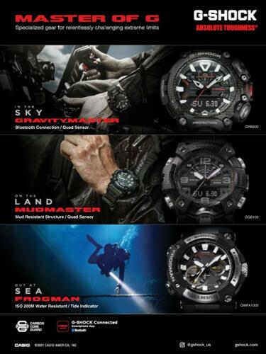 G-Shock | Advertising Profile | See Their Ad Spend! | MediaRadar