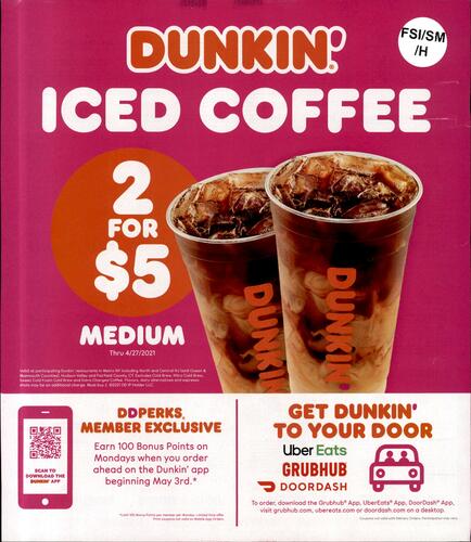 Dunkin' | Advertising Profile | See Their Ad Spend! | MediaRadar