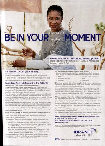 Ibrance | Advertising Profile | See Their Ad Spend! | MediaRadar