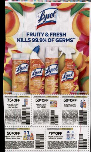 Lysol | Advertising Profile | See Their Ad Spend! | MediaRadar