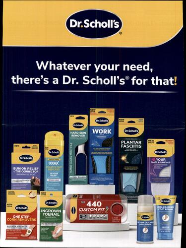 Dr. Scholl's | Advertising Profile | See Their Ad Spend! | MediaRadar