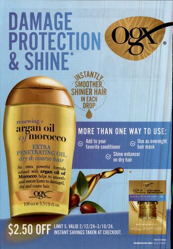 OGX | Advertising Profile | See Their Ad Spend! | MediaRadar