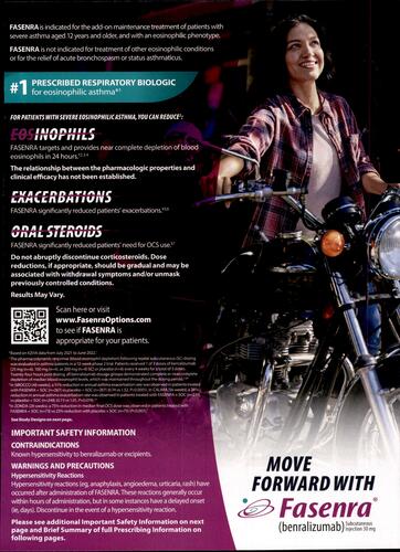 Fasenra | Advertising Profile | See Their Ad Spend! | MediaRadar