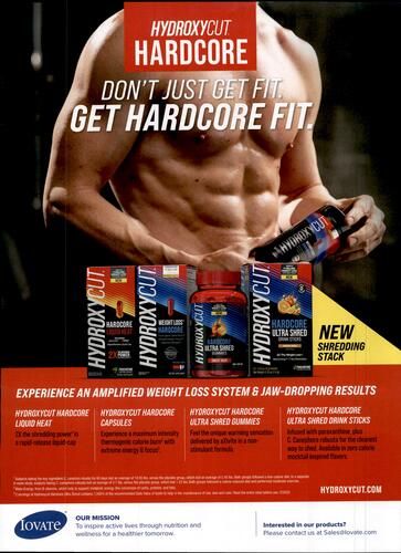 HydroxyCut | Advertising Profile | See Their Ad Spend! | MediaRadar