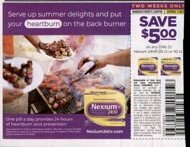 Nexium 24HR | Advertising Profile | See Their Ad Spend! | MediaRadar