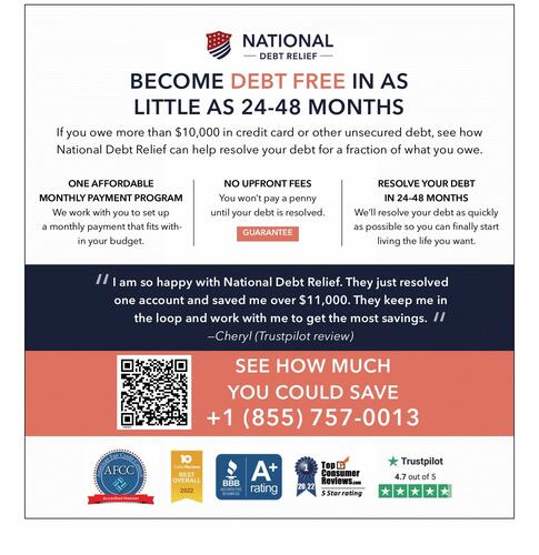 National Debt Relief | Advertising Profile | See Their Ad Spend ...
