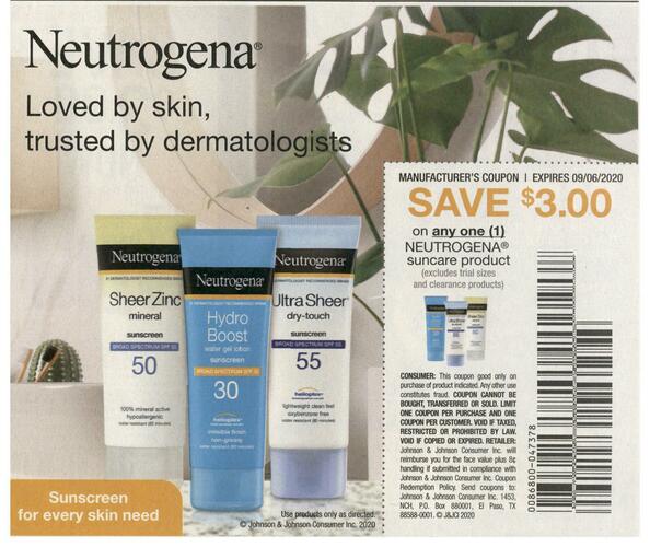 Neutrogena Suncare | Advertising Profile | See Their Ad Spend! | MediaRadar