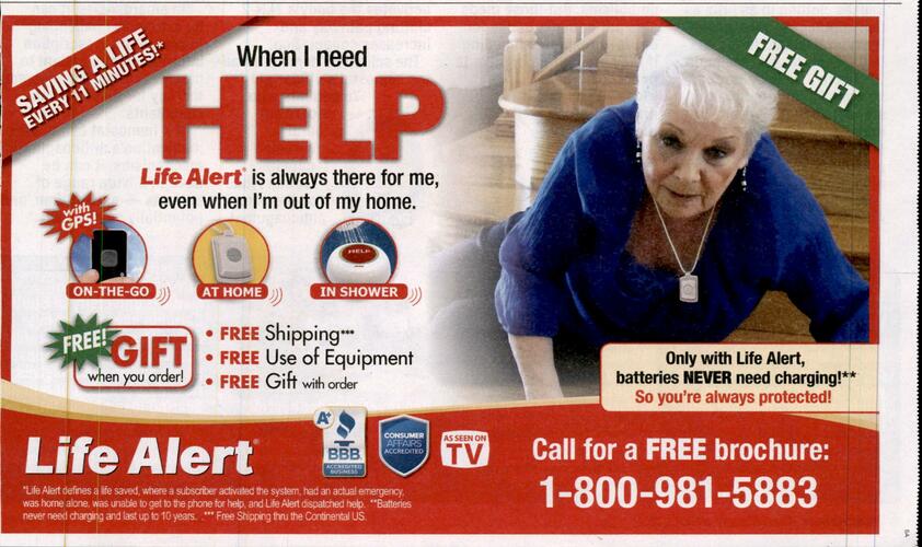 Life Alert Emergency Response | Advertising Profile | See Their Ad ...