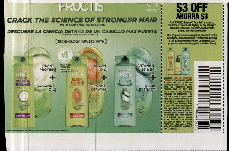 Garnier Fructis | Advertising Profile | See Their Ad Spend! | MediaRadar