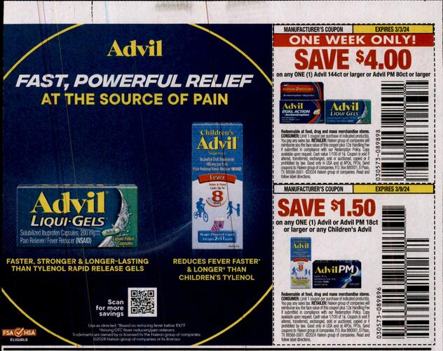 Advil | Advertising Profile | See Their Ad Spend! | MediaRadar
