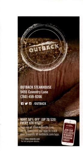 Outback Steakhouse | Advertising Profile | See Their Ad Spend! | MediaRadar