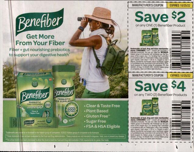 Benefiber | Advertising Profile | See Their Ad Spend! | MediaRadar