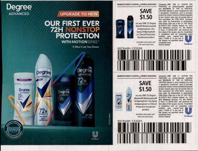 Degree Deodorant | Advertising Profile | See Their Ad Spend! | MediaRadar