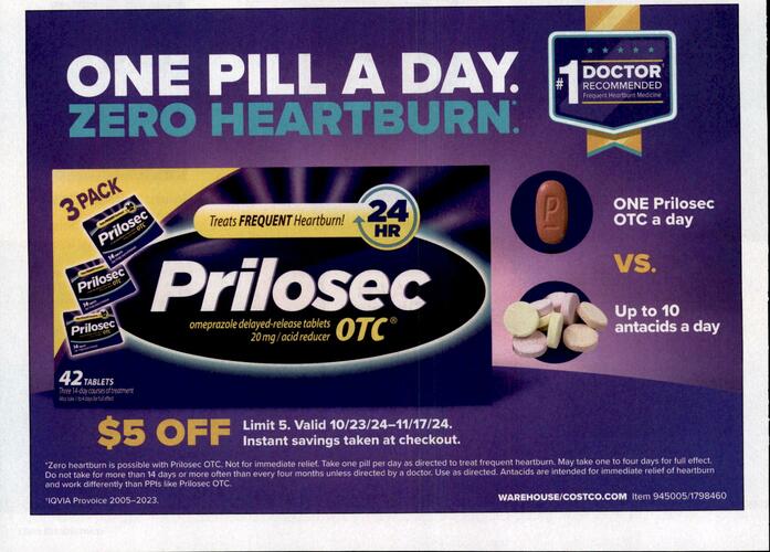 Prilosec OTC | Advertising Profile | See Their Ad Spend! | MediaRadar
