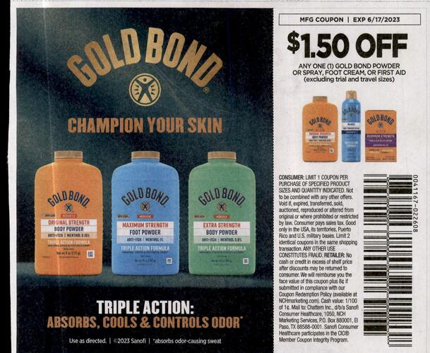 Gold Bond | Advertising Profile | See Their Ad Spend! | MediaRadar