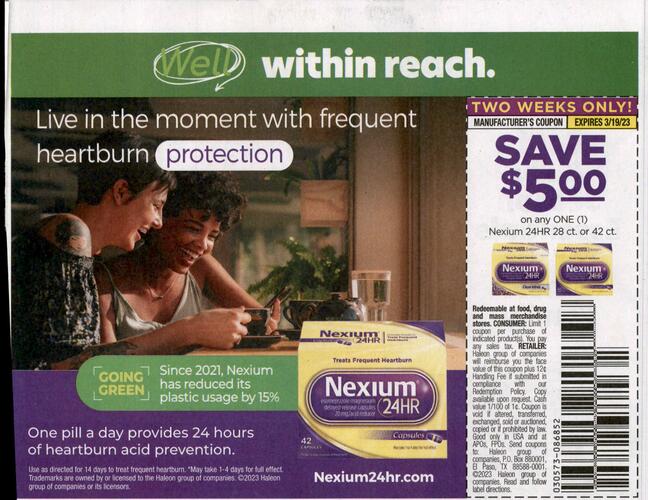 Nexium 24HR | Advertising Profile | See Their Ad Spend! | MediaRadar