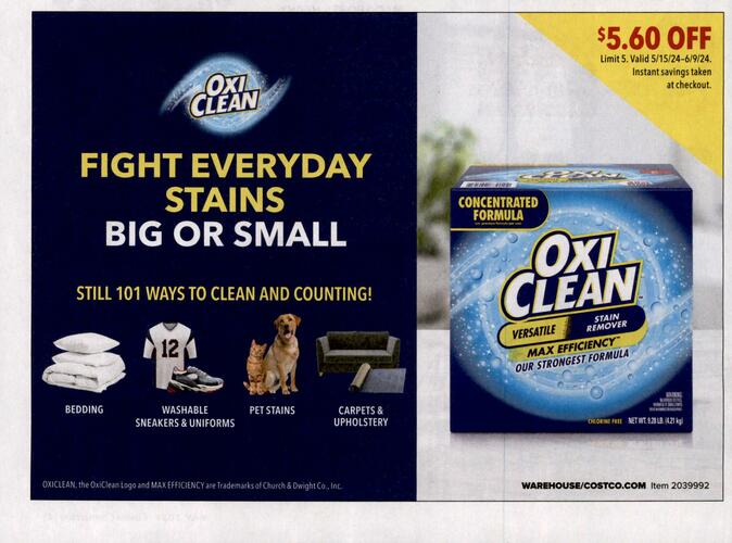 OxiClean Stain Fighters | Advertising Profile | See Their Ad Spend ...