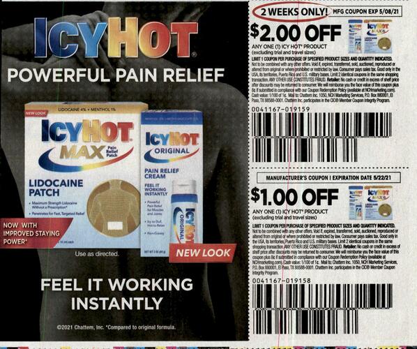 Icy Hot | Advertising Profile | See Their Ad Spend! | MediaRadar