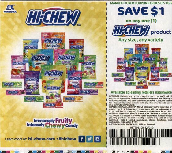 Hi-Chew | Advertising Profile | See Their Ad Spend! | MediaRadar