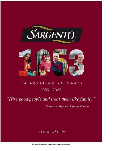 Sargento Foods | Advertising Profile | See Their Ad Spend! | MediaRadar