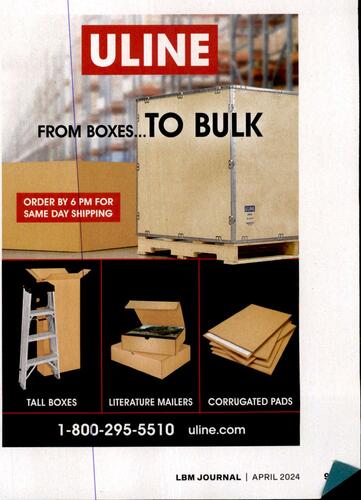 Uline | Advertising Profile | See Their Ad Spend! | MediaRadar